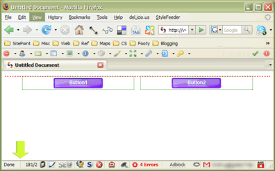 Firefox Bug: Status Bar Zaniness - SitePoint