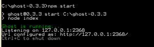 How to Install Ghost on Windows — SitePoint
