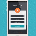 Design a Flat Registration Screen in Photoshop — SitePoint