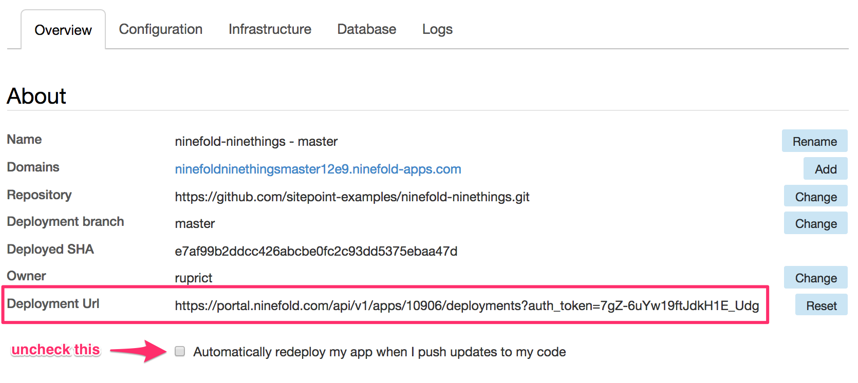 How to Set Up Continuous Deployment with Ninefold - SitePoint