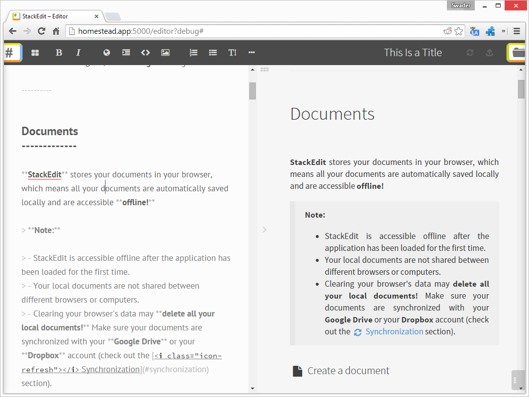 Implementing TitleCapitalization in StackEdit - SitePoint