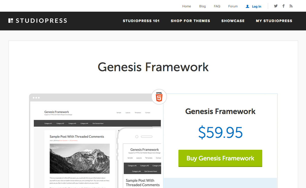 An Introduction to the Genesis Framework — SitePoint
