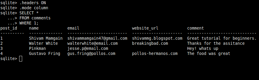 Getting Started With SQLite3 Basic Commands SitePoint 2022 