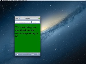 Media Queries: Width vs. Device Width — SitePoint