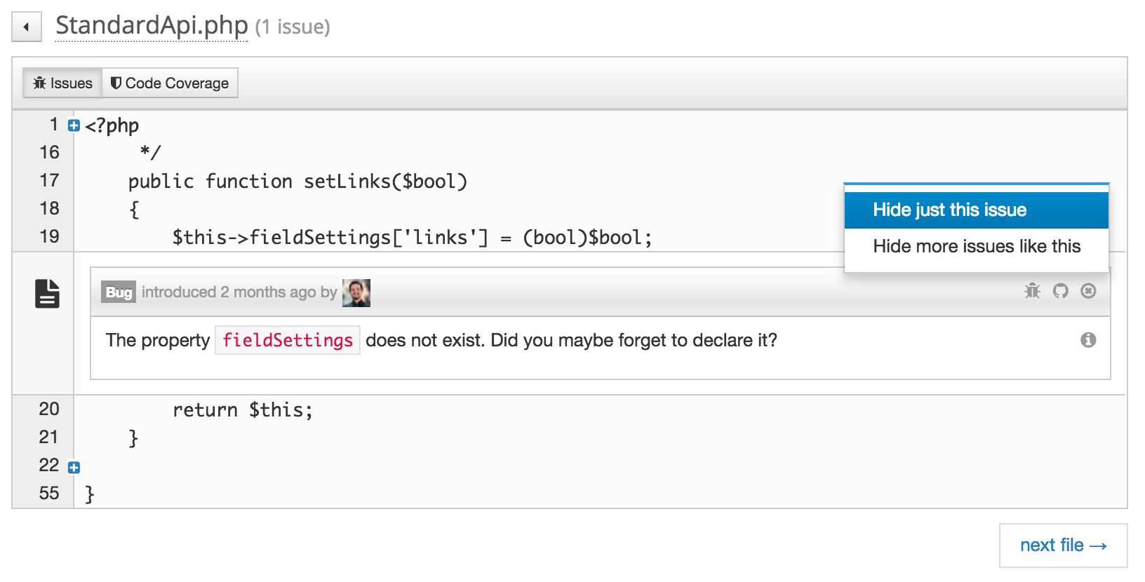 Inspecting PHP Code Quality with Scrutinizer — SitePoint