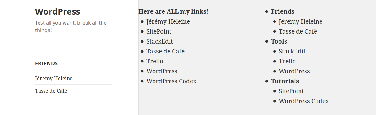 Mastering the WordPress Links Manager API — SitePoint