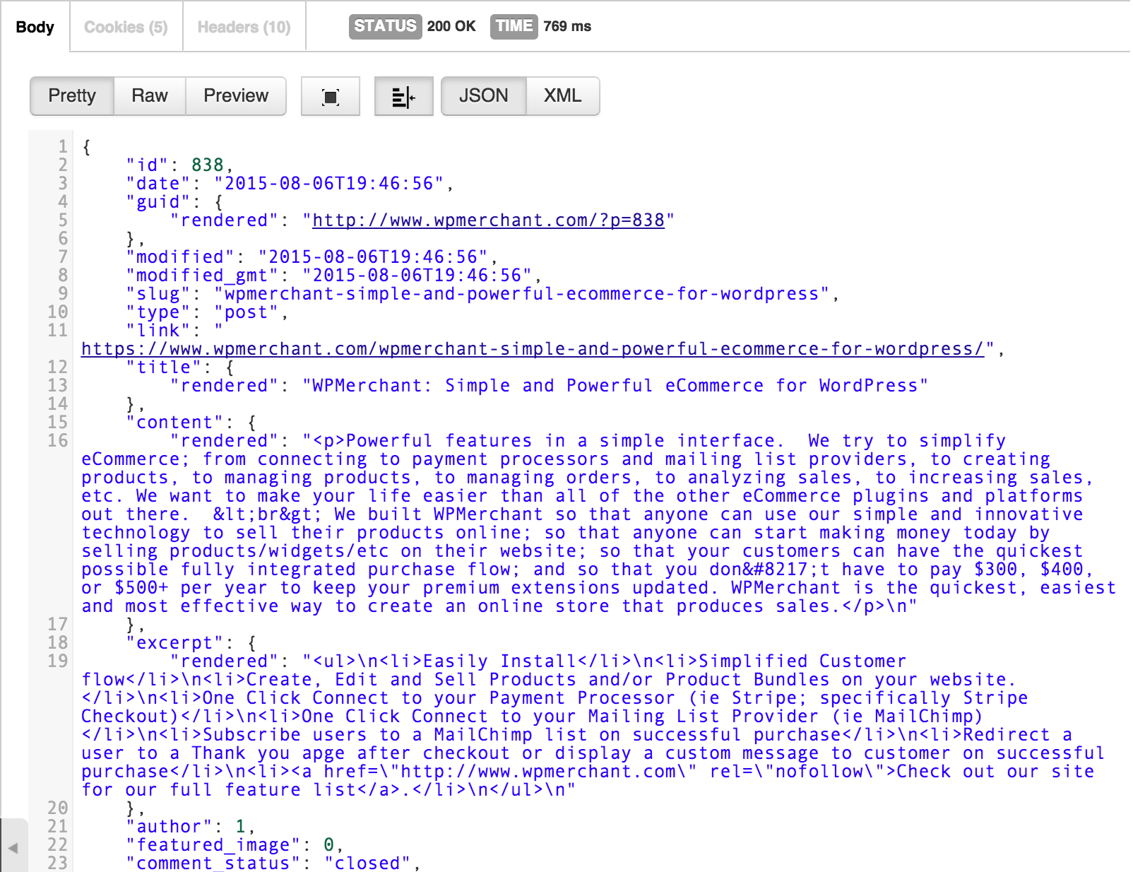 WP API - Using the WordPress REST API — SitePoint