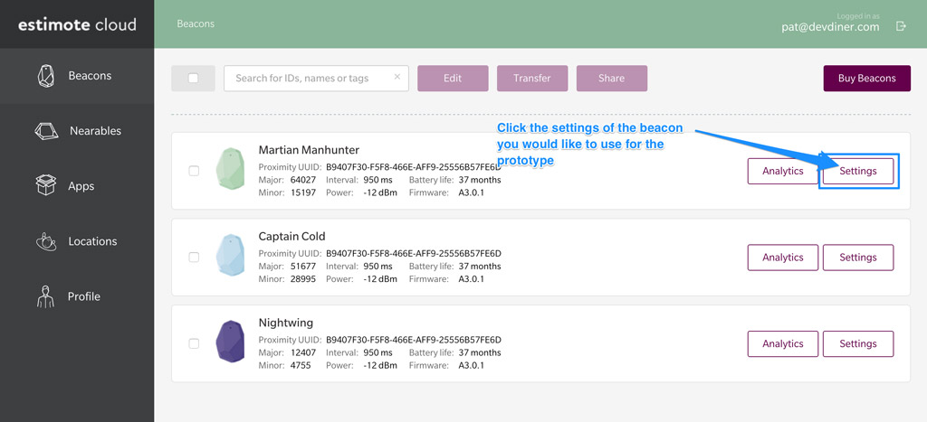 How to Prototype Beacon Apps with Estimote and Evothings — SitePoint