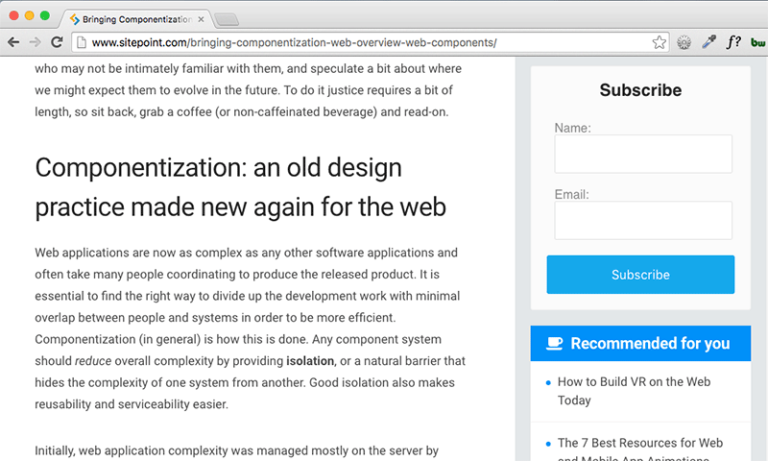 How You Can Use Responsive Web Components Today — SitePoint