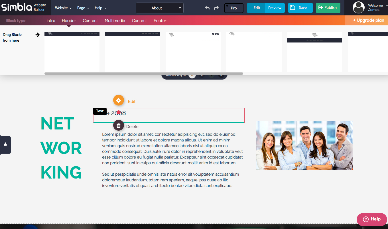 Simbla: A Different Approach to A Website Builder — SitePoint