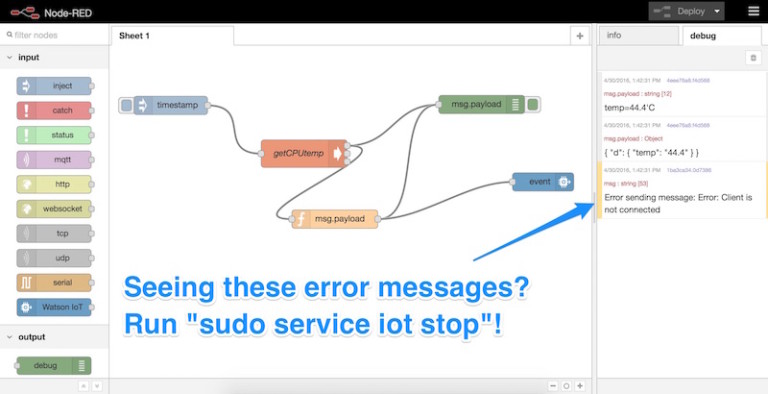 Connecting a Raspberry Pi to IBM Watson, Bluemix and Node-RED — SitePoint
