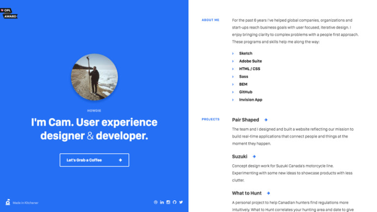 How to Design a Daring but Effective Split-Screen Layout — SitePoint