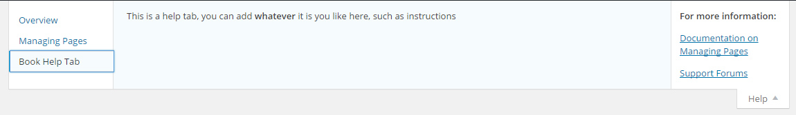 Up and Running with WordPress Contextual Help Screens — SitePoint
