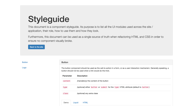 Setting up a Living Styleguide in Jekyll - SitePoint