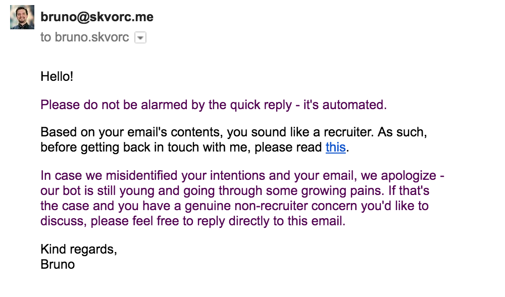 Fighting Recruiter Spam With PHP Proof Of Concept SitePoint