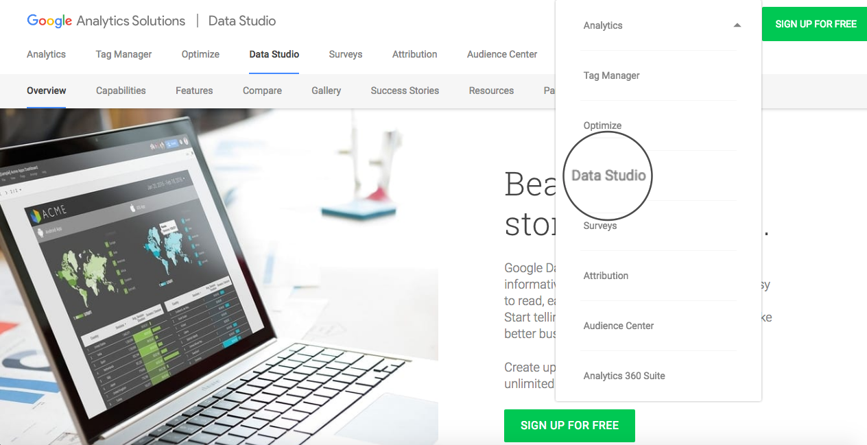 Google Data Studio: a Nifty, Free, Easy-to-use Data Vis Tool — SitePoint