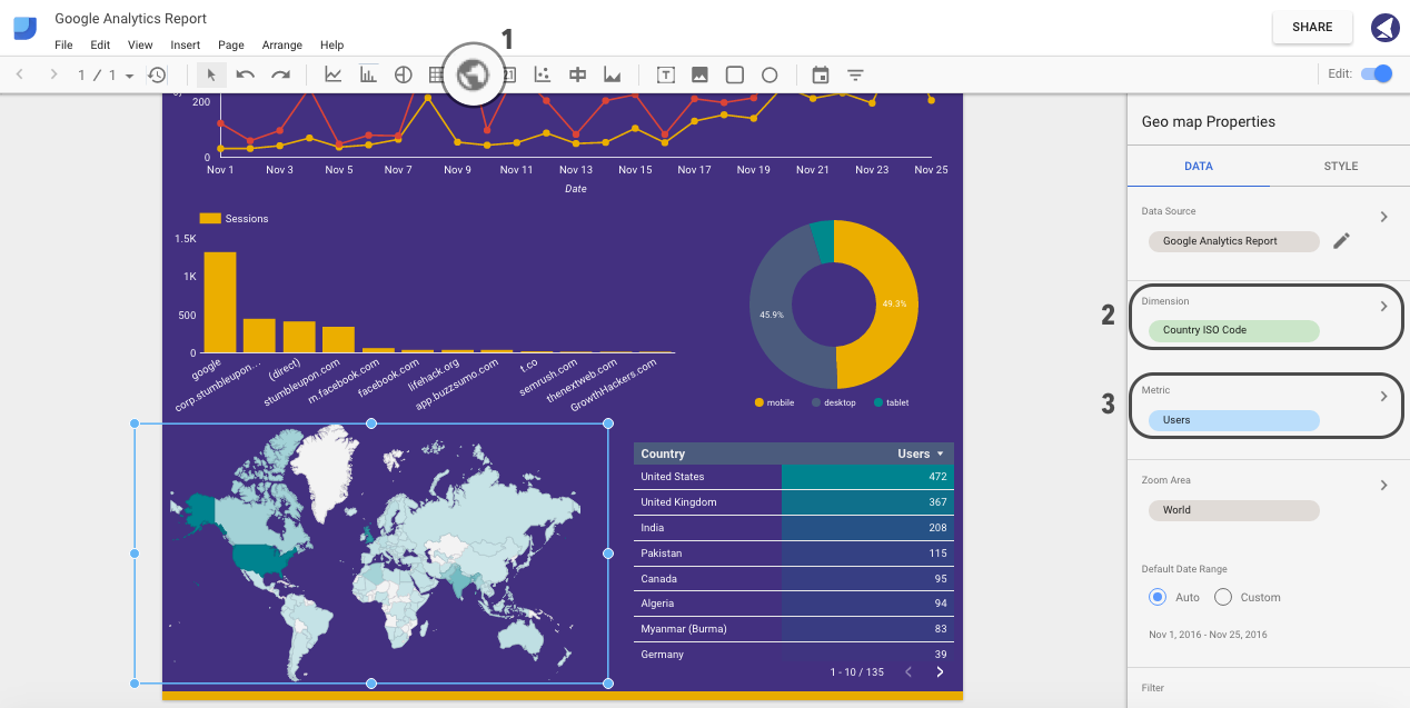 Google Data Studio: a Nifty, Free, Easy-to-use Data Vis Tool — SitePoint