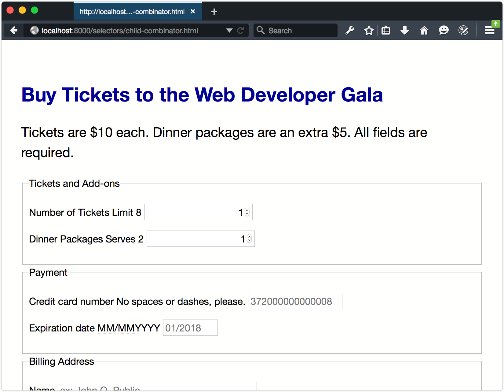 CSS Selectors: Combinators — SitePoint CSS Selectors: Combinators — SitePoint