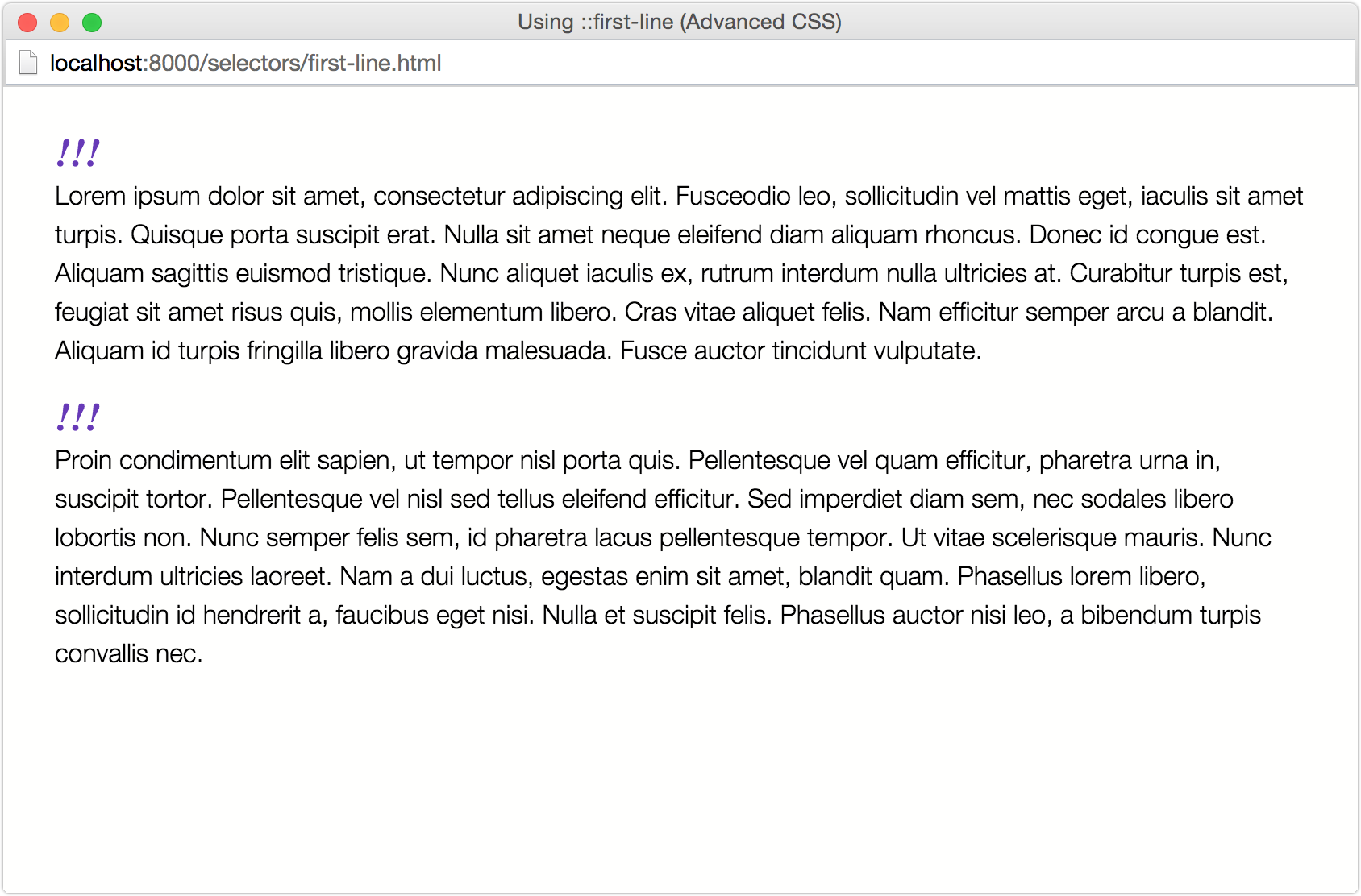 CSS Selectors: Pseudo-elements — SitePoint