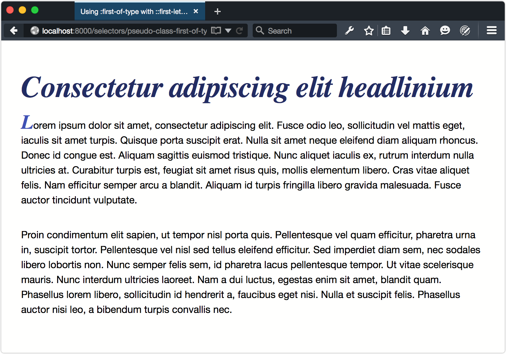CSS Pseudo-classes: Styling Elements Based on Their Index — SitePoint CSS Pseudo-classes: Styling Elements Based on Their Index — SitePoint