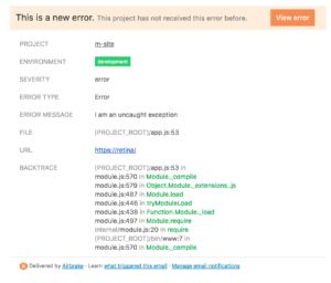 How to Set Up Airbrake Error Monitoring for Your JavaScript App - SitePoint