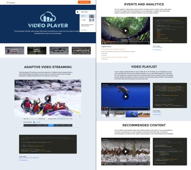 Cloudinary the video solution for web and mobile developers