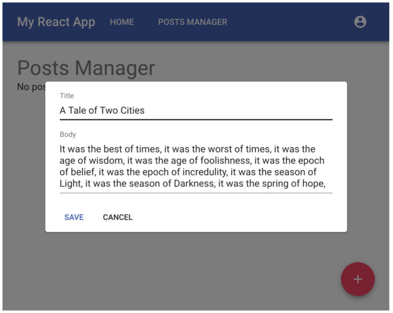 Build a Basic CRUD App with Node and React — SitePoint