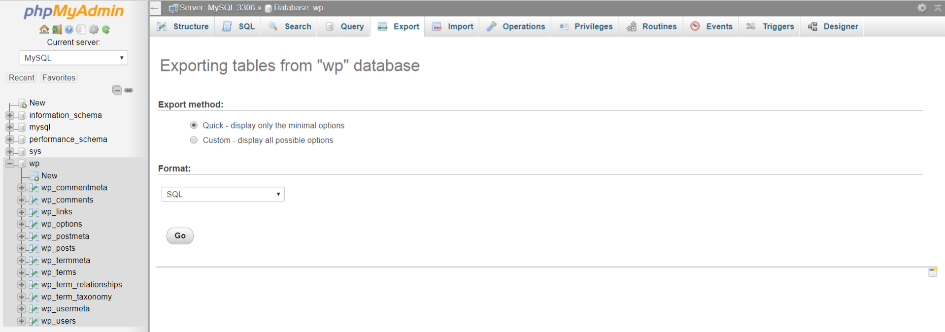 3 Ways to Back Up and Restore Databases in WordPress — SitePoint