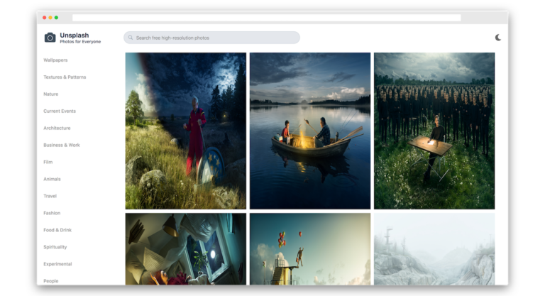 How to Redesign Unsplash Using Styled Components — SitePoint