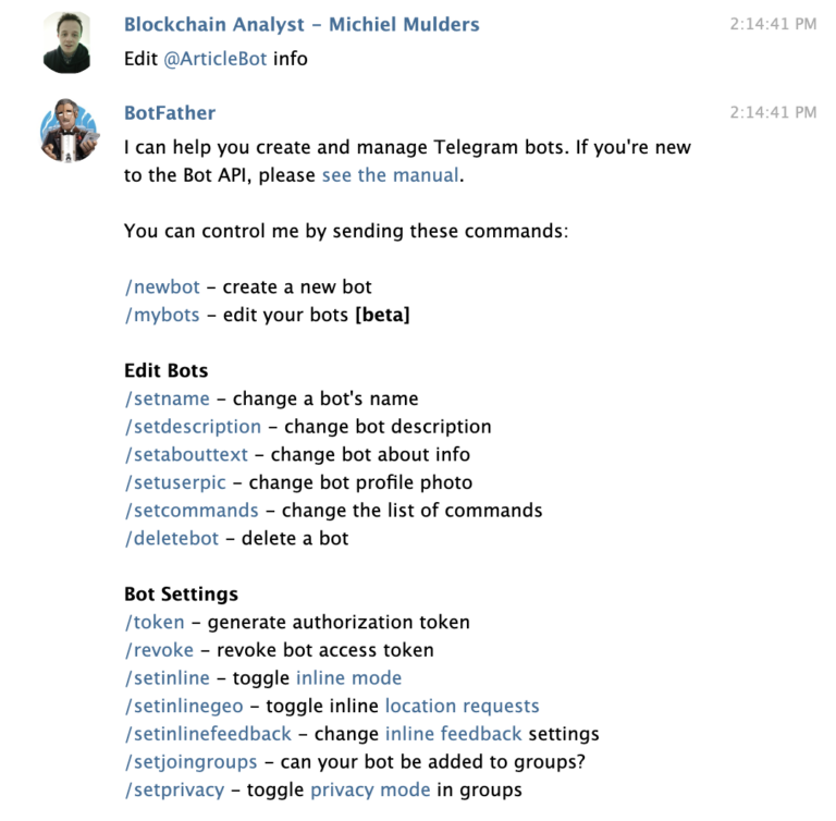How to Build Your First Telegram Chatbot with Node.js — SitePoint