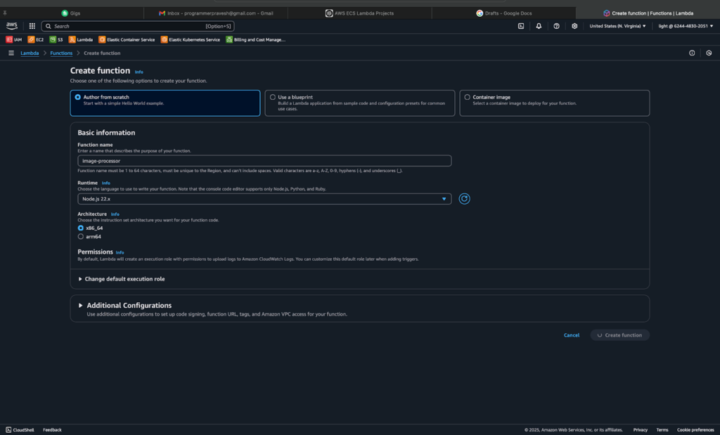 Serverless Image Processing Pipeline with AWS ECS and Lambda — SitePoint