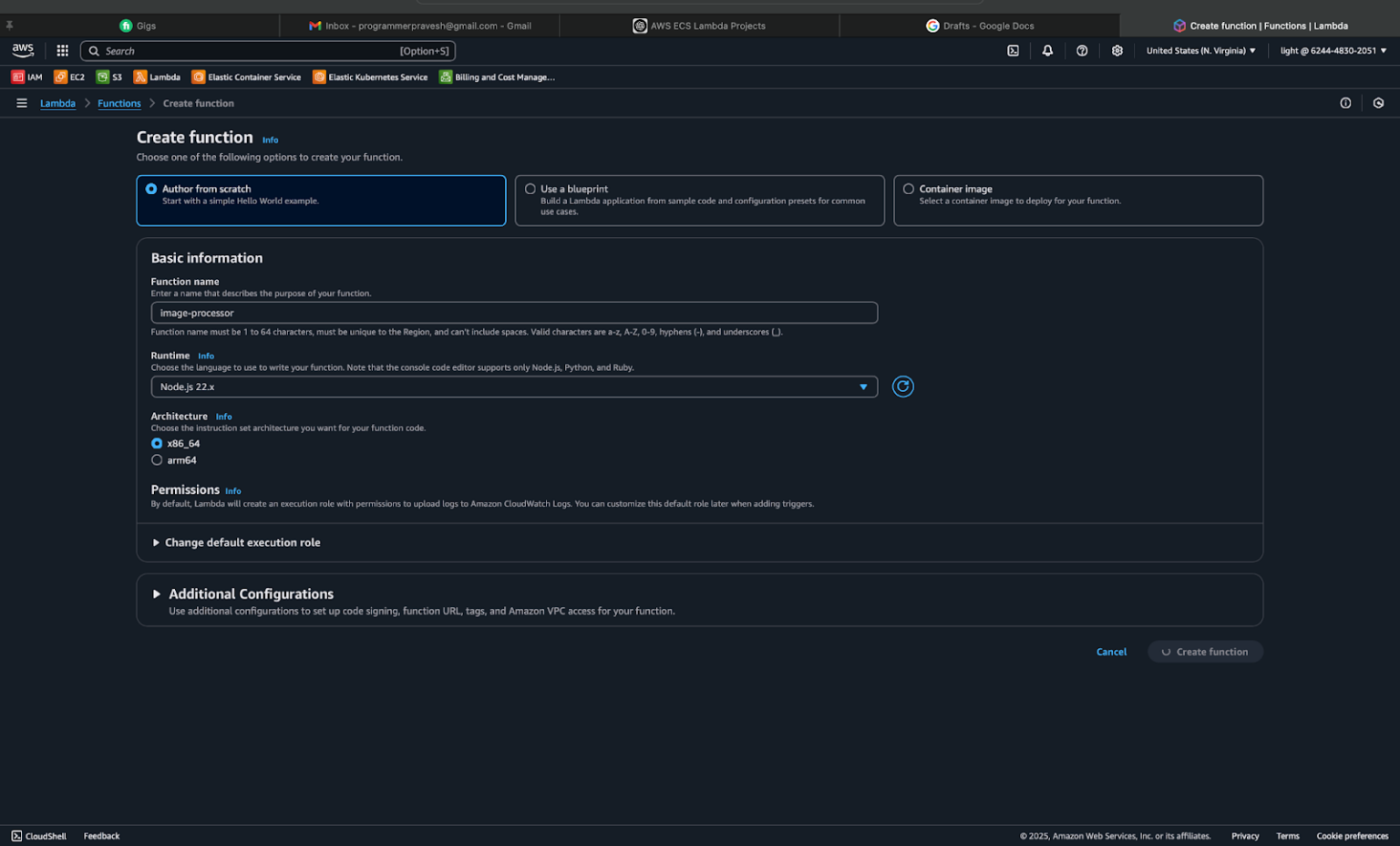 Serverless Image Processing Pipeline with AWS ECS and Lambda — SitePoint