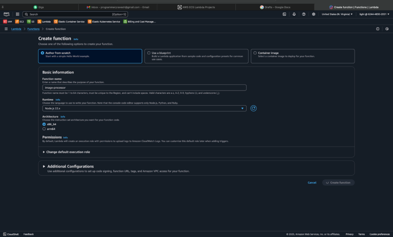 Serverless Image Processing Pipeline with AWS ECS and Lambda — SitePoint