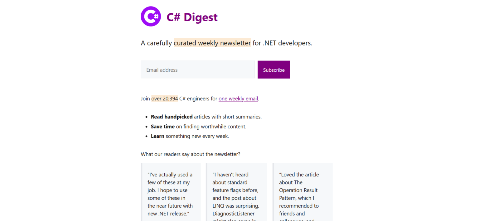 Top 21 Developer Newsletters to Subscribe To in 2025 — SitePoint