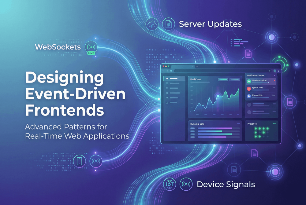 Designing Event-Driven Frontends: Advanced Patterns for Real-Time Web ...